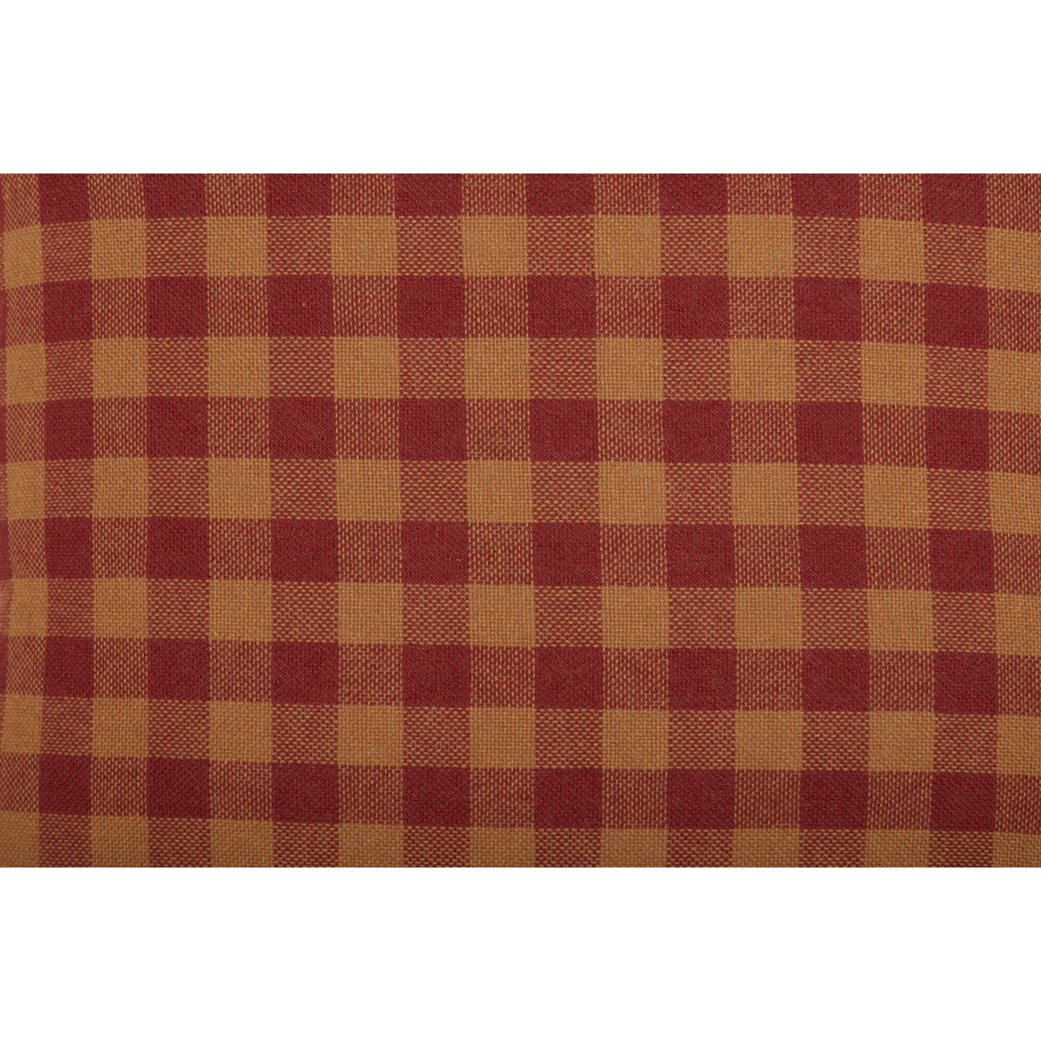 Burgundy Check Fabric Pillow Online - The Fox Décor – The Fox Decor