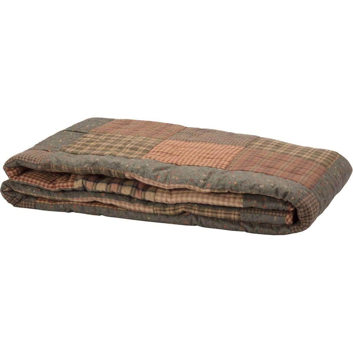 Crosswoods Twin Quilt 68Wx86L VHC Brands – The Fox Decor