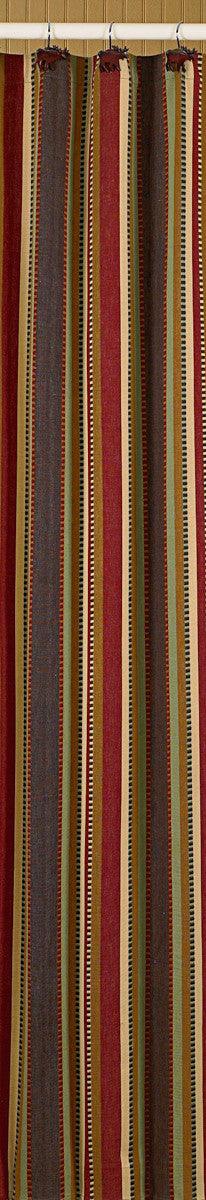 Timber Ridge Shower Curtain 72" X 72" Park Designs – The Fox Decor