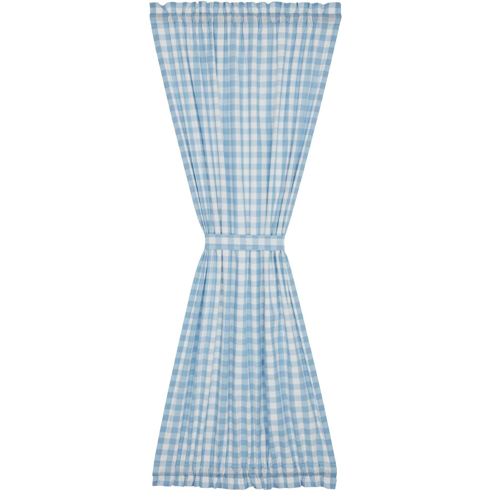 Annie Buffalo Blue Check Door Panel 72x40 VHC Brands – The Fox Decor