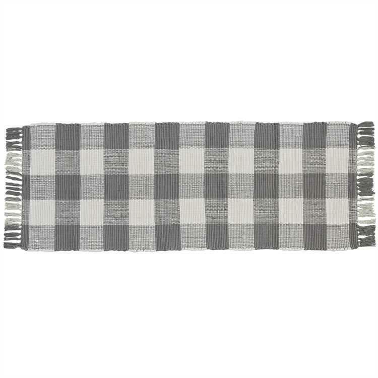 Wicklow Check Rag Rugs - Dove – The Fox Decor