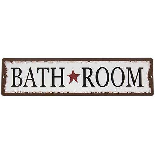 Buy Bathroom Metal Street Sign Online - The Fox Décor – The Fox Decor