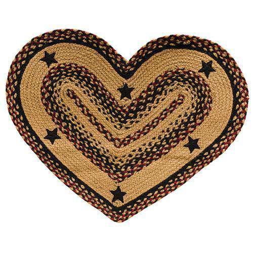 Buy Blackberry Star Heart Rug Online - The Fox Décor – The Fox Decor