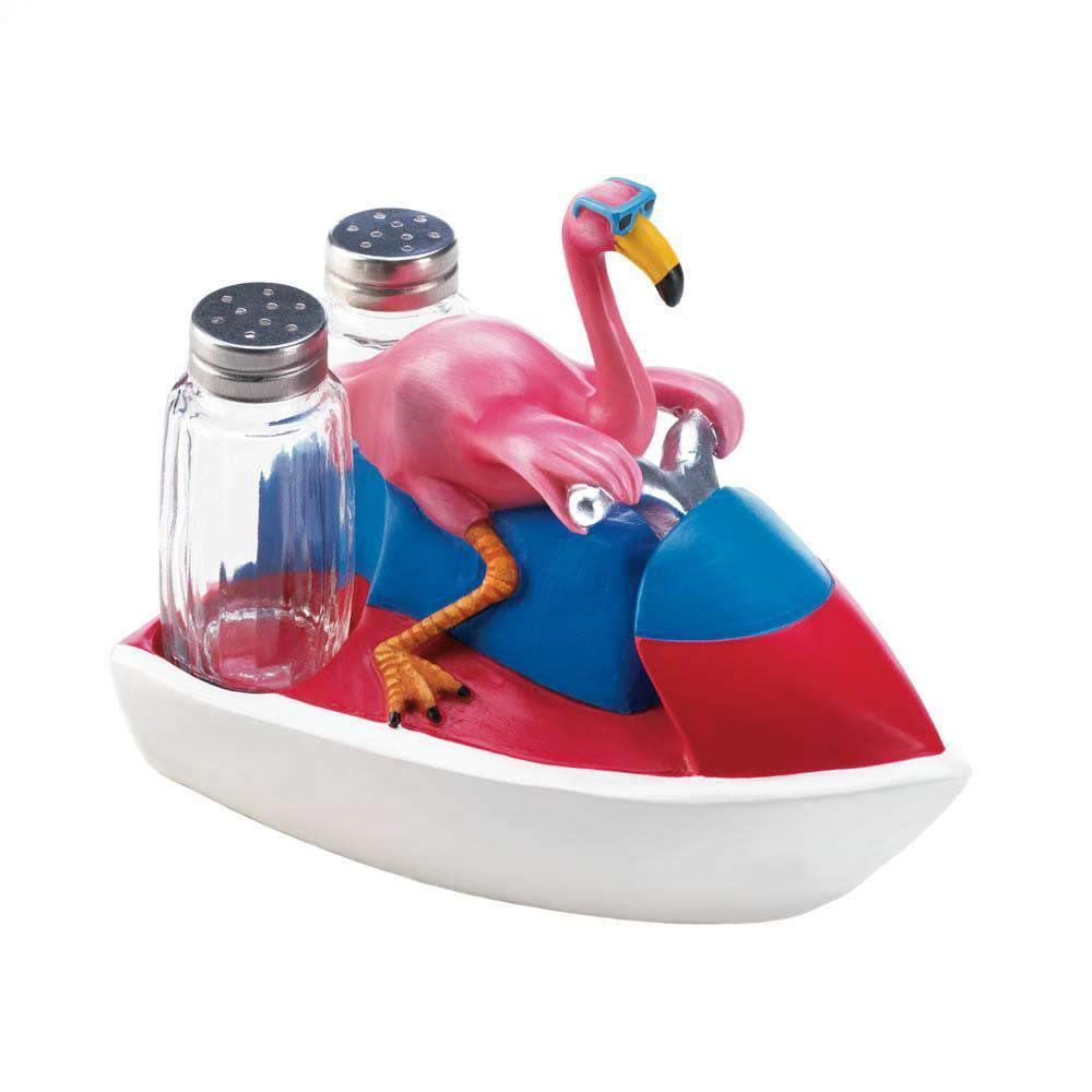 Flamingo Jet Skiing Shakers – The Fox Decor
