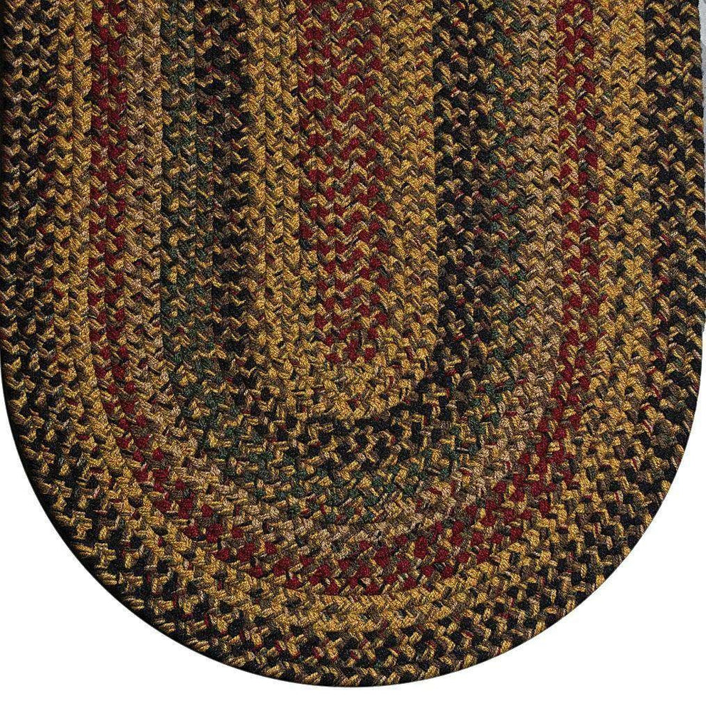 Country Primitive Braided Rugs For Sale - Round, Rectangle, Oval ...