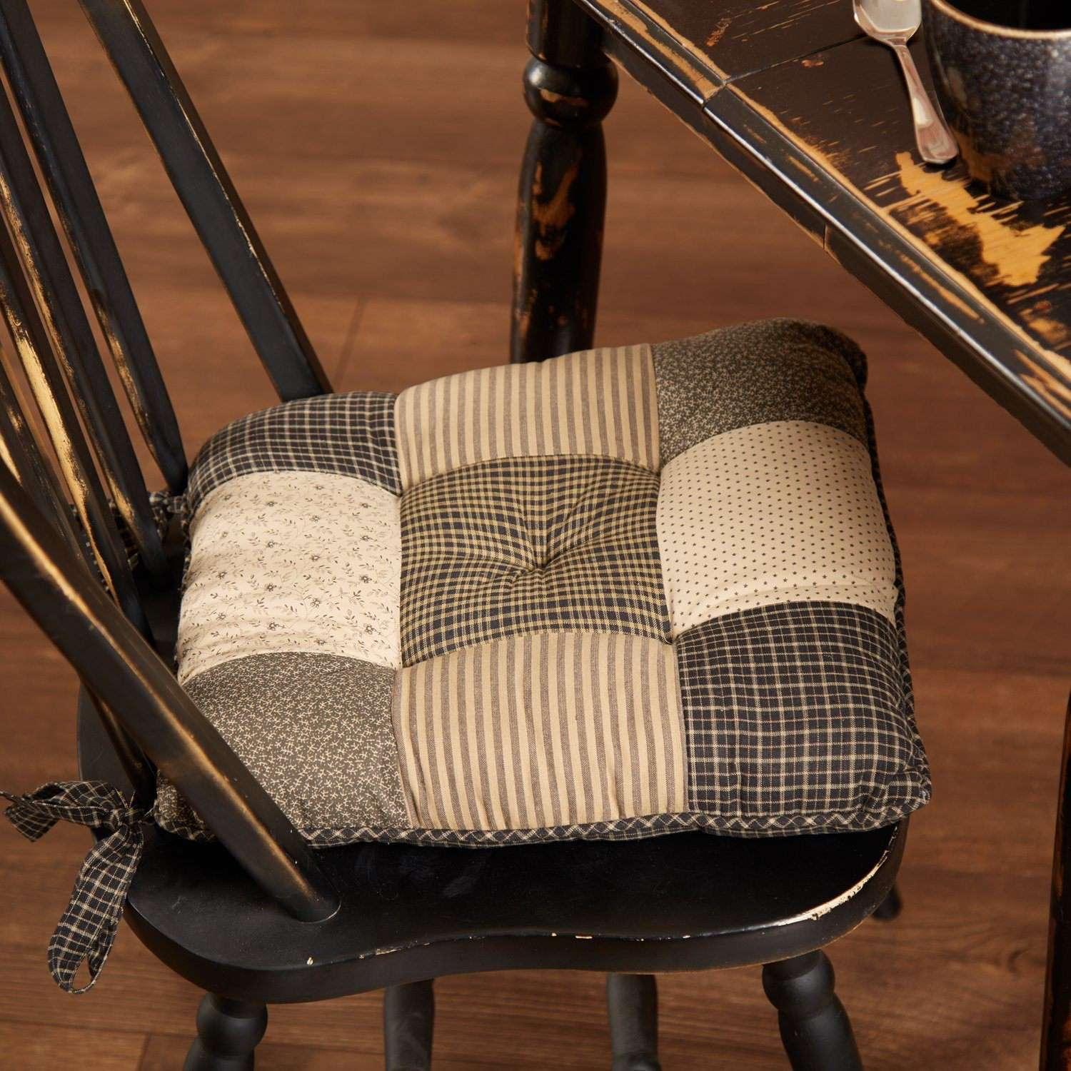 Kettle Grove Country Chair Pad Patchwork Online - The Fox Decor